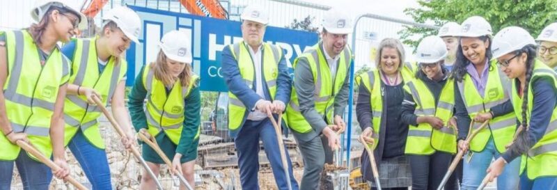 Work is now under way on the Taberner House site to bring hundreds of ...