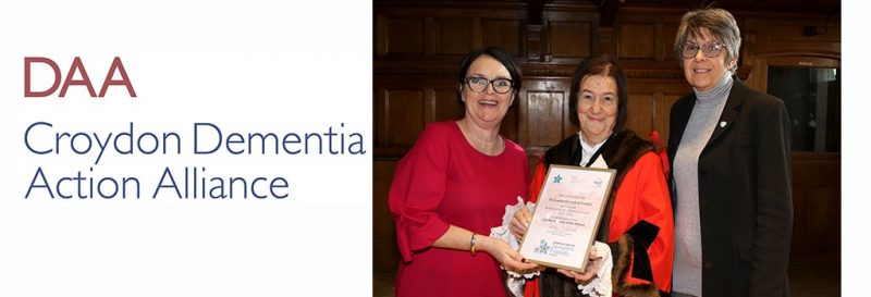 Croydon commended for 'phenomenal' work on dementia - Newsroom