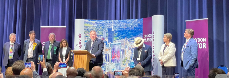 Jason Perry elected as first mayor in historic night for Croydon - Newsroom