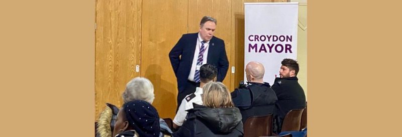 Mayor Perry - listening to Croydon 3 February 2023 - Newsroom