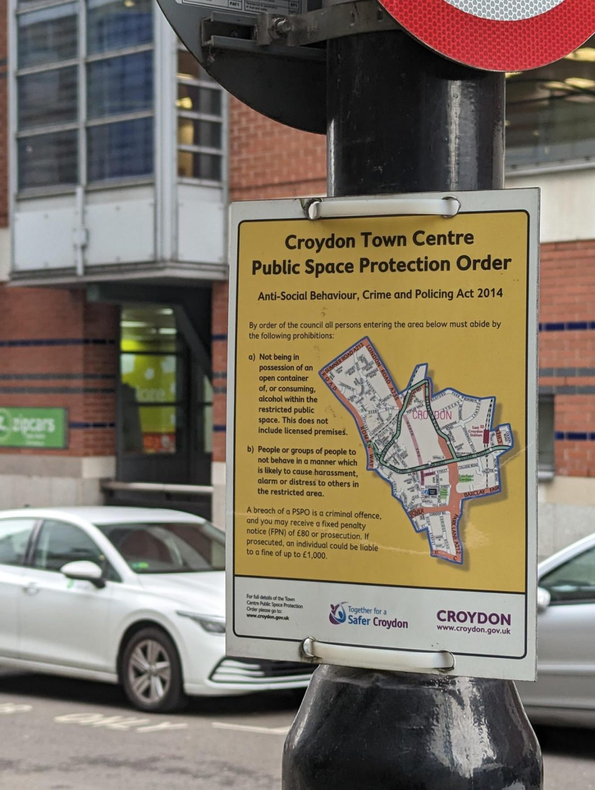 Croydon launches public spaces protection order to tackle antisocial ...